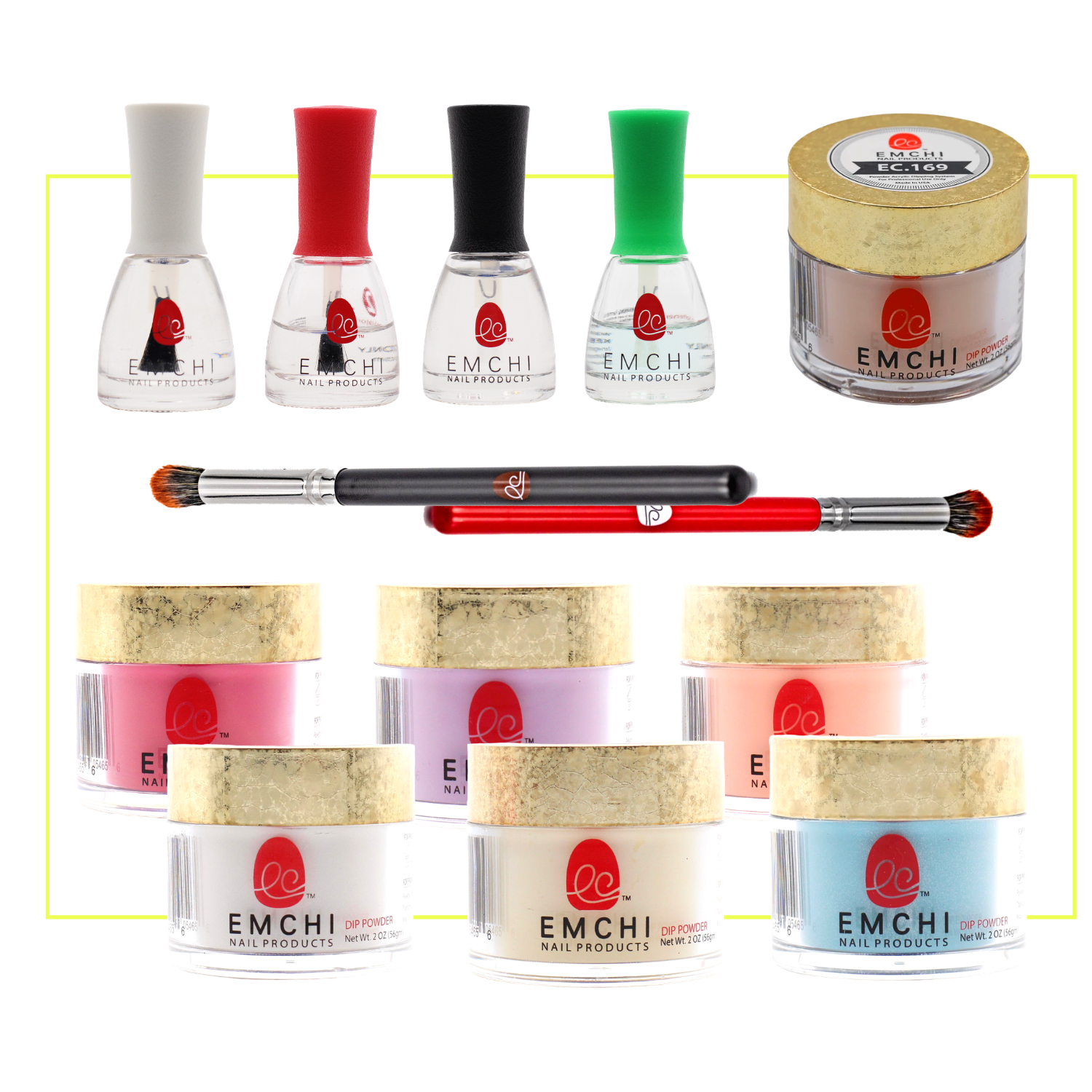 Simple Ombré Dip Powder Kit | Shop EMCHI Nail Kits